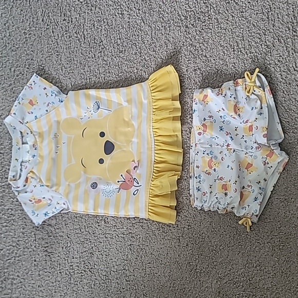 Disney | Swim | Disneys Winnie The Pooh 2 Piece Bathing Suit 5t | Poshmark